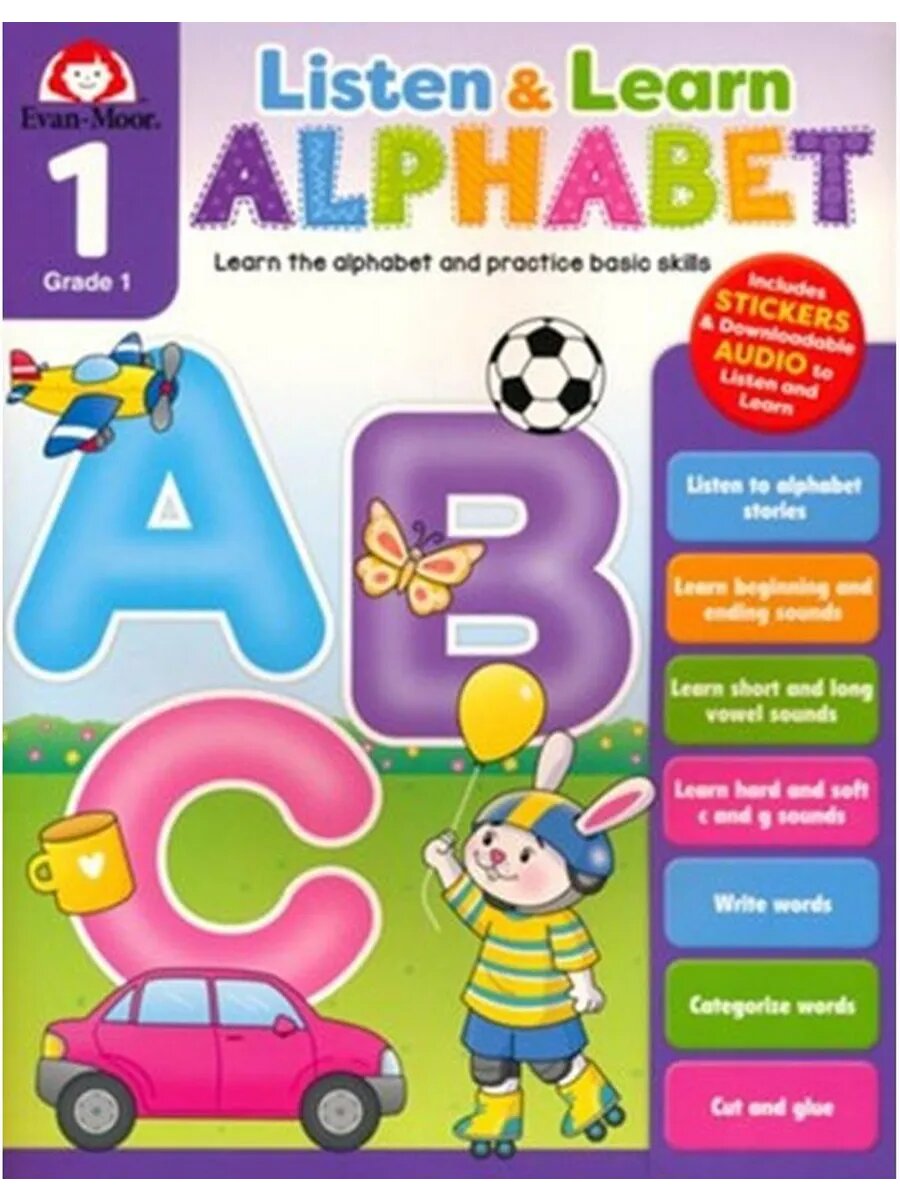 Listen and Learn Alphabet Grade 1 Workbook | учебная литература