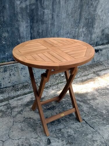 Стол деревянный для сада Borneo, из тика