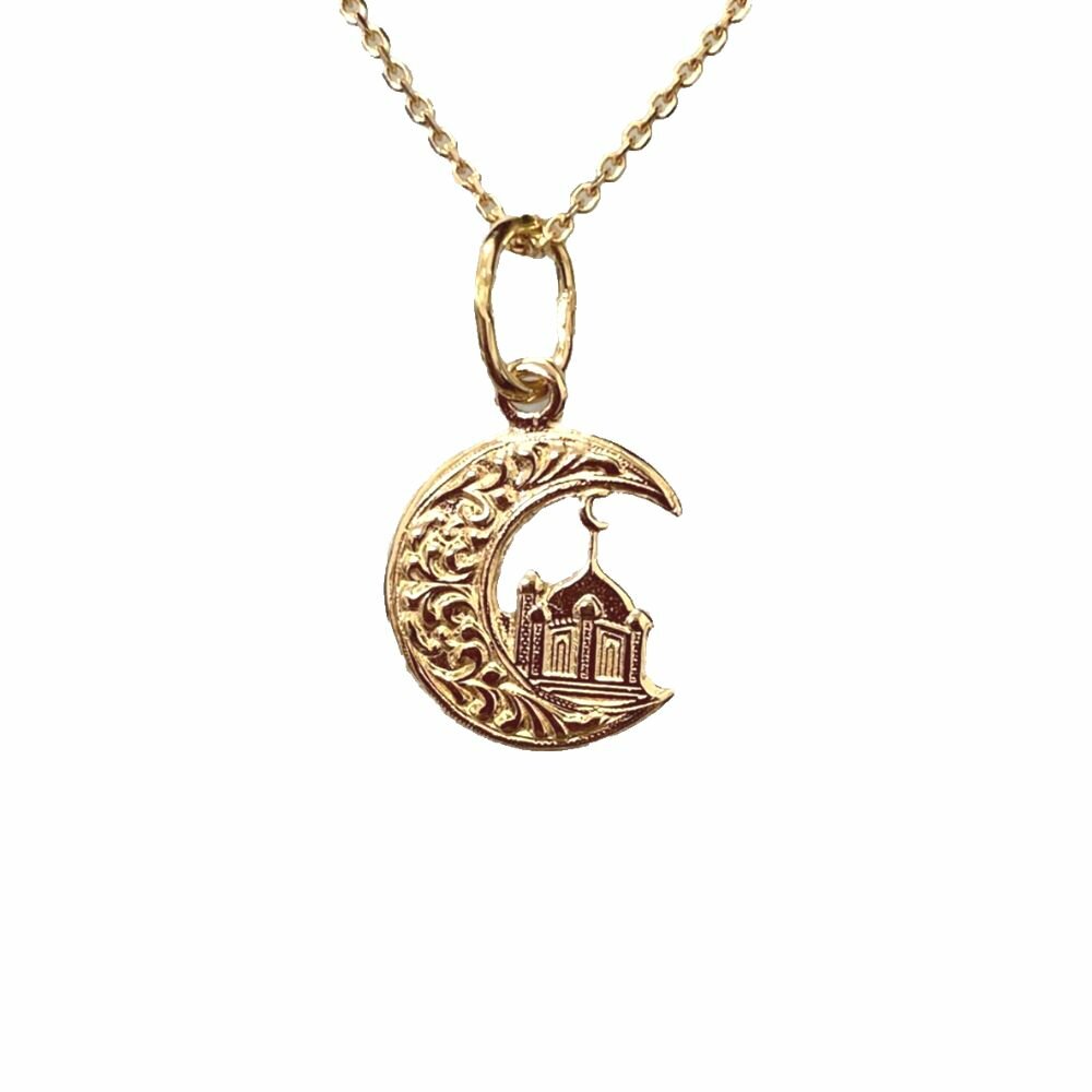 Подвеска, красное золото, 585 проба