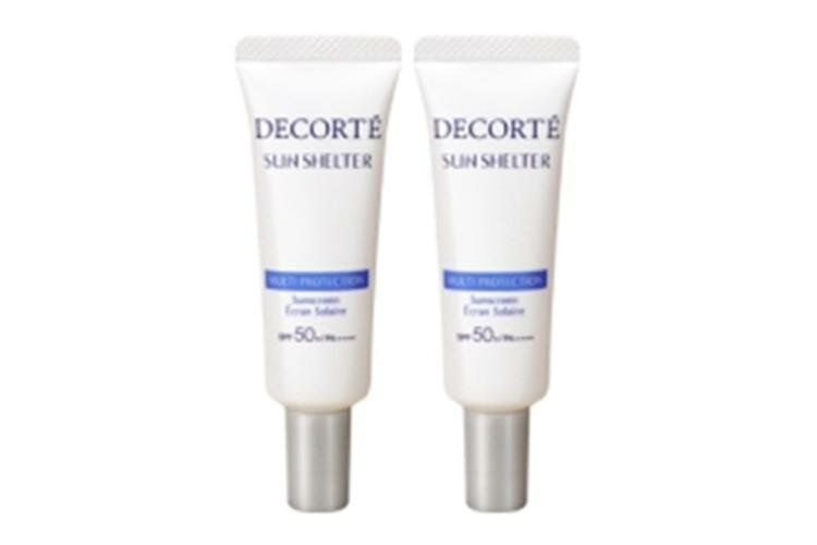 DECORTE Набор пробников солнцезащитных кремов Multiple Sunscreen, освежающие с защитой от UV, 15г*4/15г*2, 15g*2