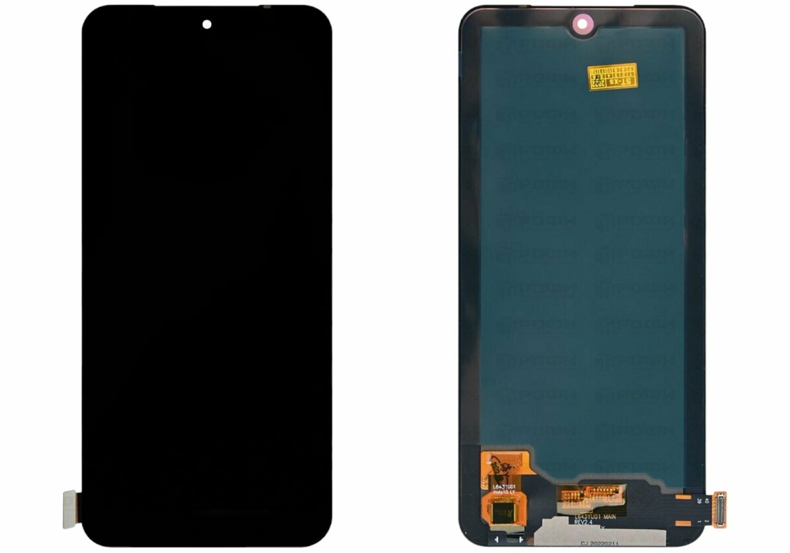 Дисплей Xiaomi Redmi Note 10/Xiaomi Redmi Note 10S/Poco M5s (M2101K7AG/M2101K7BG/2207117BPG) OLED