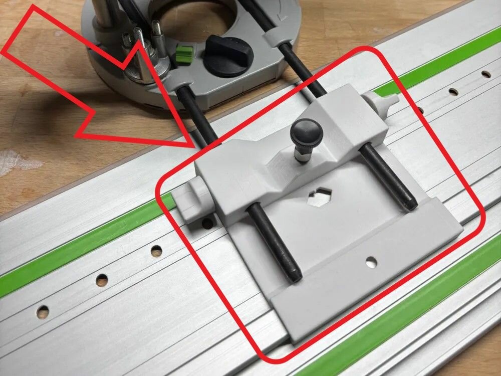 Адаптер фрезера Festooi OF1400 к шине LR32