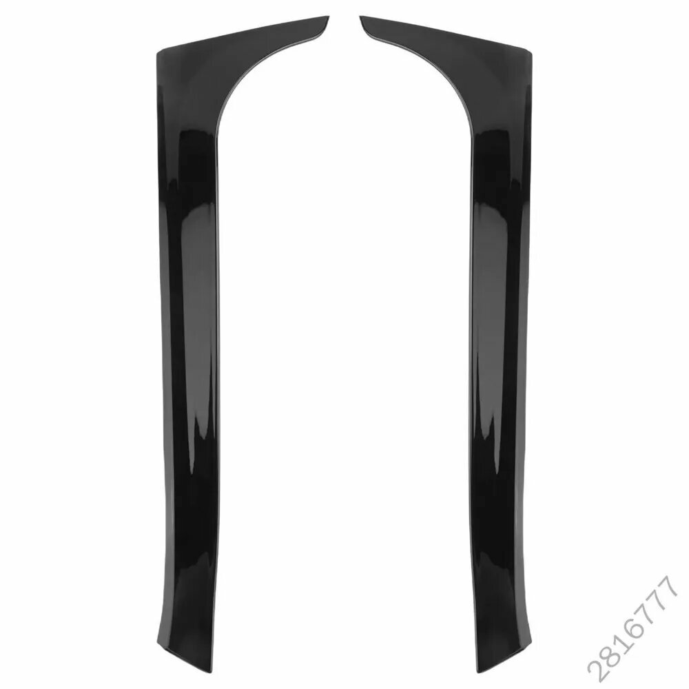 Запчасти и аксессуары для р/у моделей боковой спойлер на заднем стекле глянцевый черный