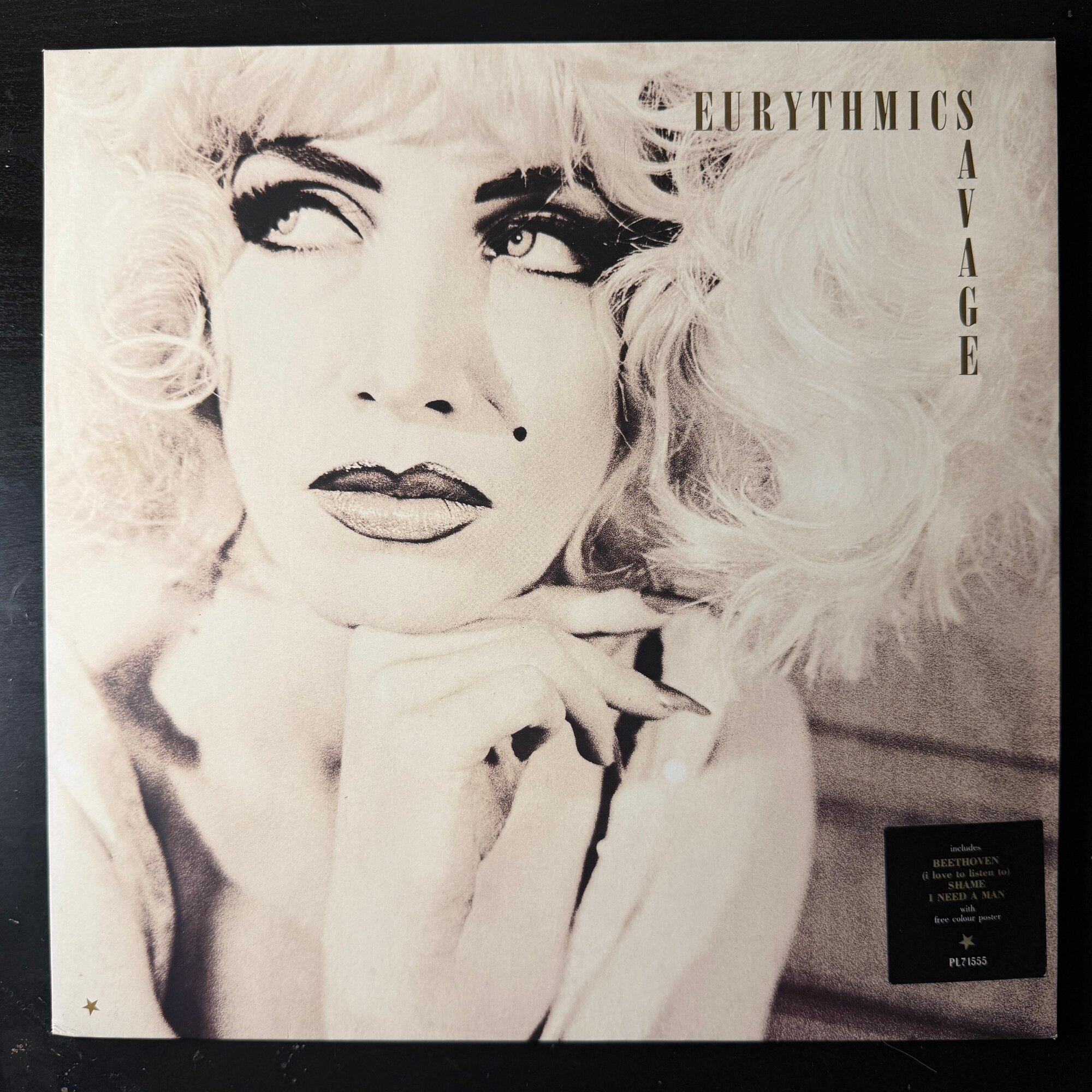 Виниловая пластинка Eurythmics - Savage (Германия 1987г.)