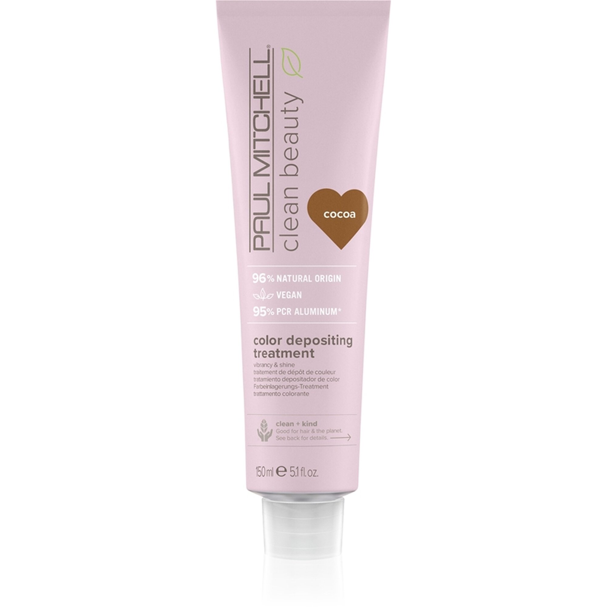 Paul Mitchell Питательная маска для окрашенных волос Clean Beauty Color Depositing Treatment 150 мл оттенок Cocoa