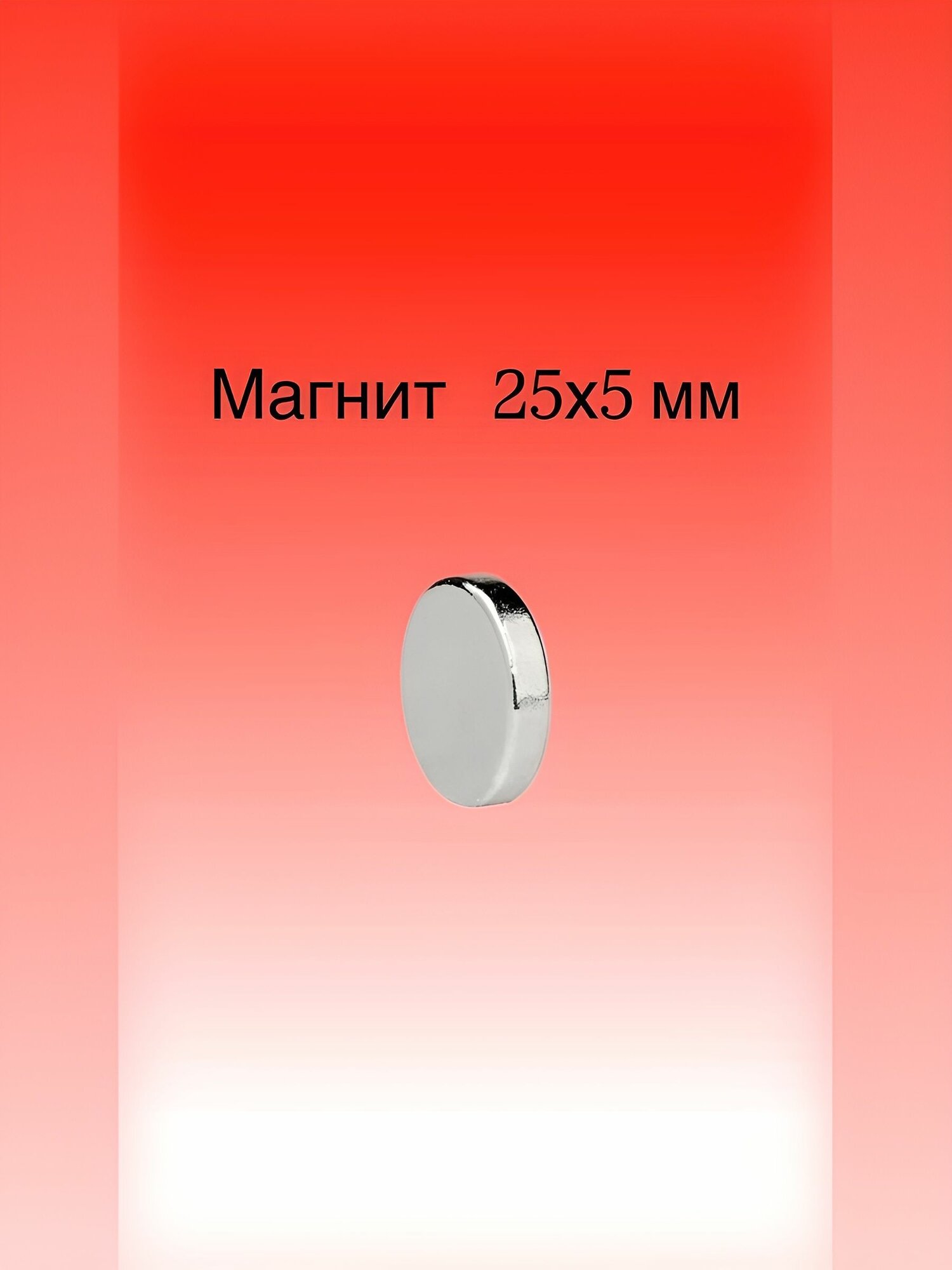 Магнит 25х5 мм — фото 1