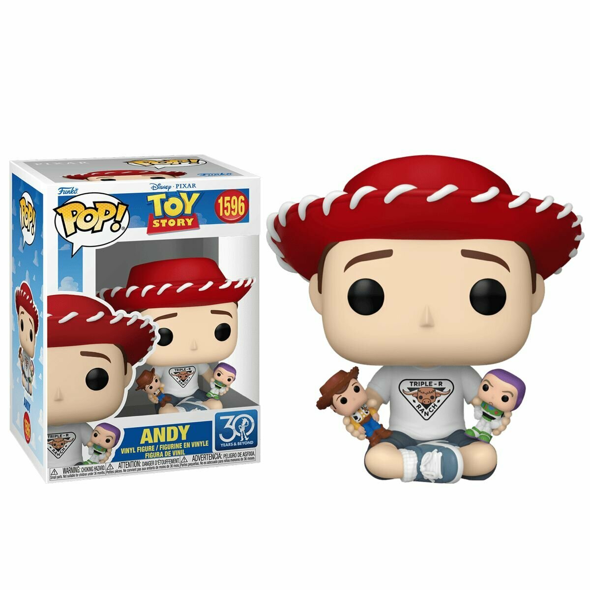 Фигурка Funko POP Andy 30th Anniversary из мультика Toy Story / Энди из История игрушек, Фанко ПОП