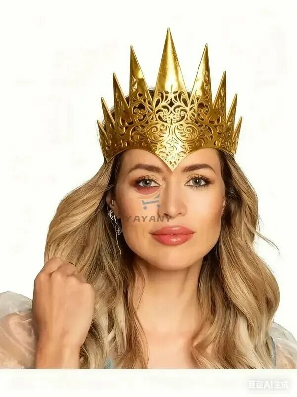 Золотая корона с перфорацией из EVA