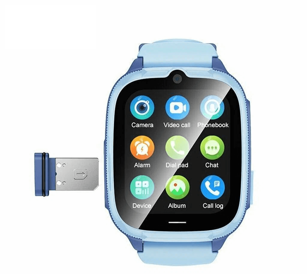 Смарт-часы детские Hoco Y106 4G Watch синий