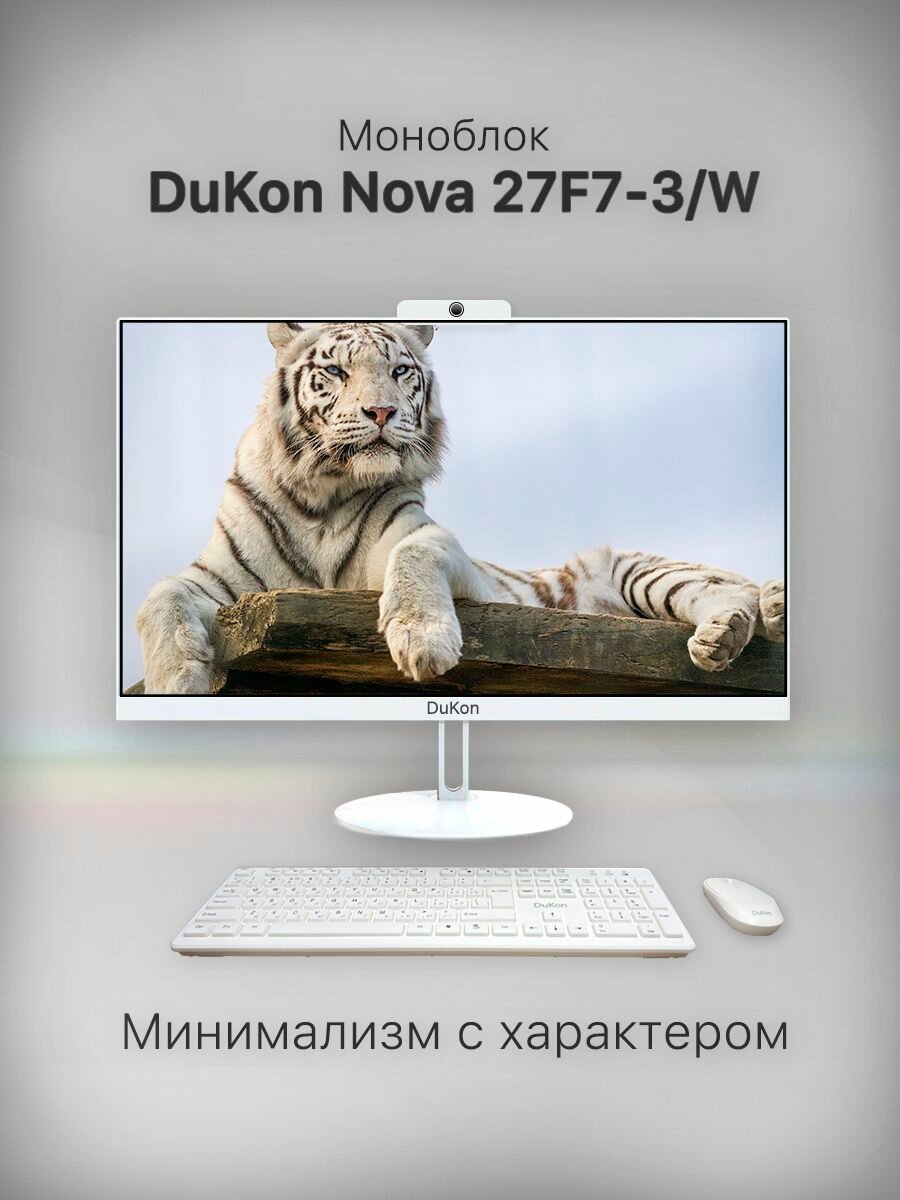 Моноблок DuKon Nova 27F7-3/W