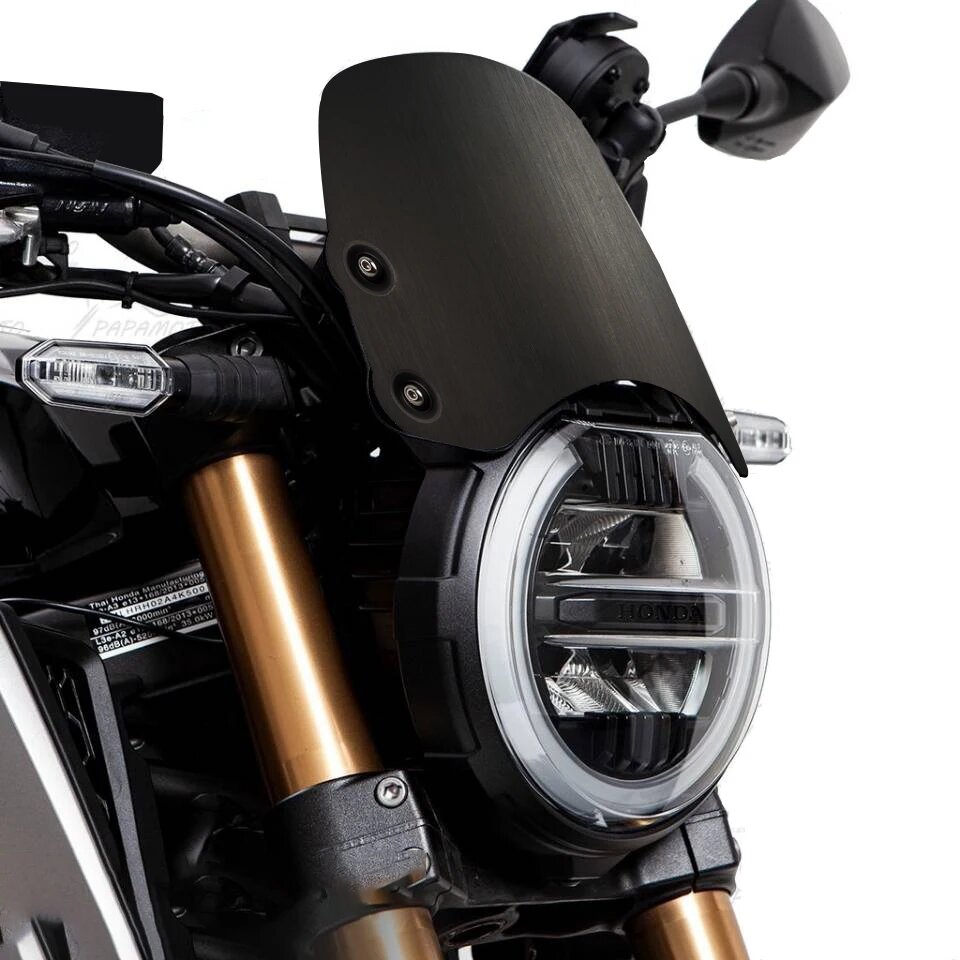 CNC аксессуары, алюминиевое лобовое стекло мотоцикла для HONDA Hornet CB650R CB 650R 2018-2019 black