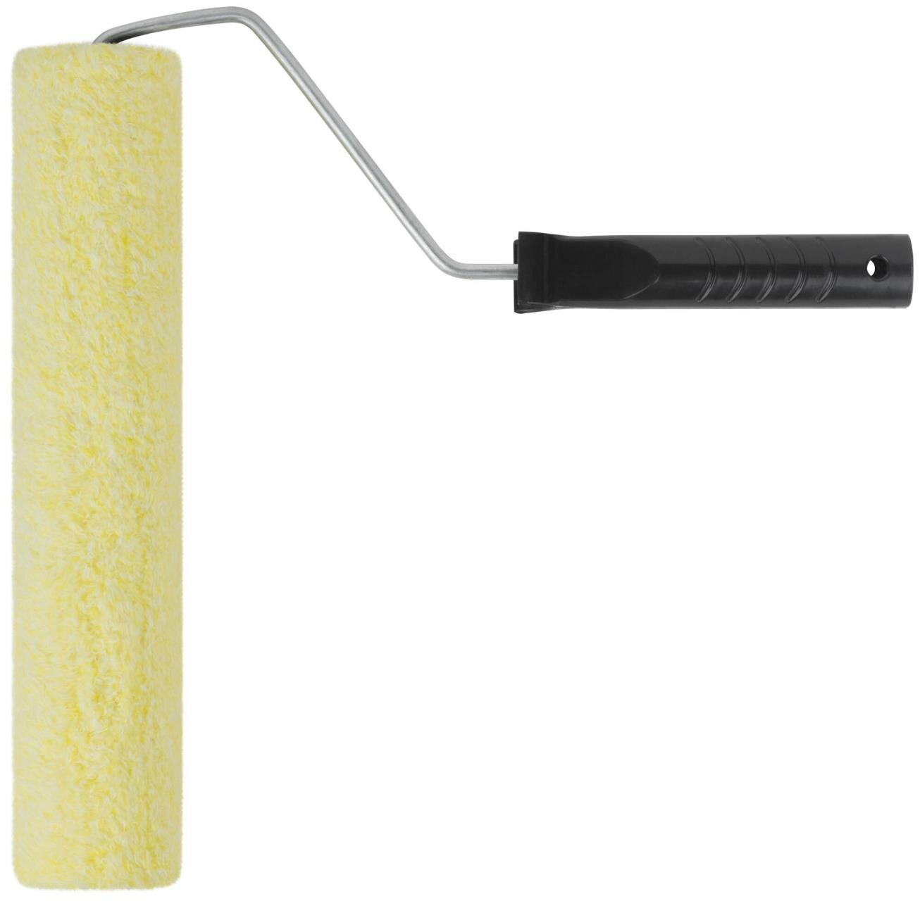Валик полиакриловый желтый с ручкой 300 мм