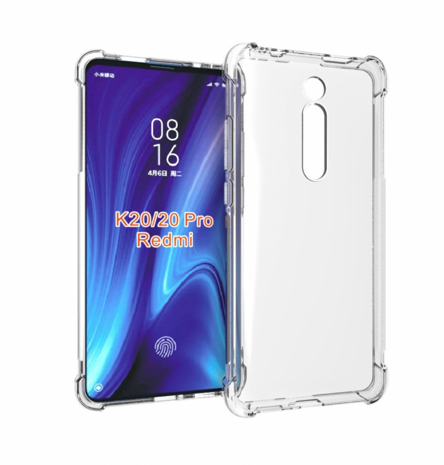 Чехол-бампер MyPads Tocco для Redmi K20 Pro / Xiaomi Mi 9T Pro с усиленной защитой углов, прозрачный
