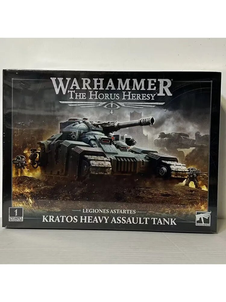 Warhammer The Horus Heresy Legiones Astartes Kratos Heavy Assault Tank Фигурка для моделирования, пластик, масштаб 1:35 — фото 1
