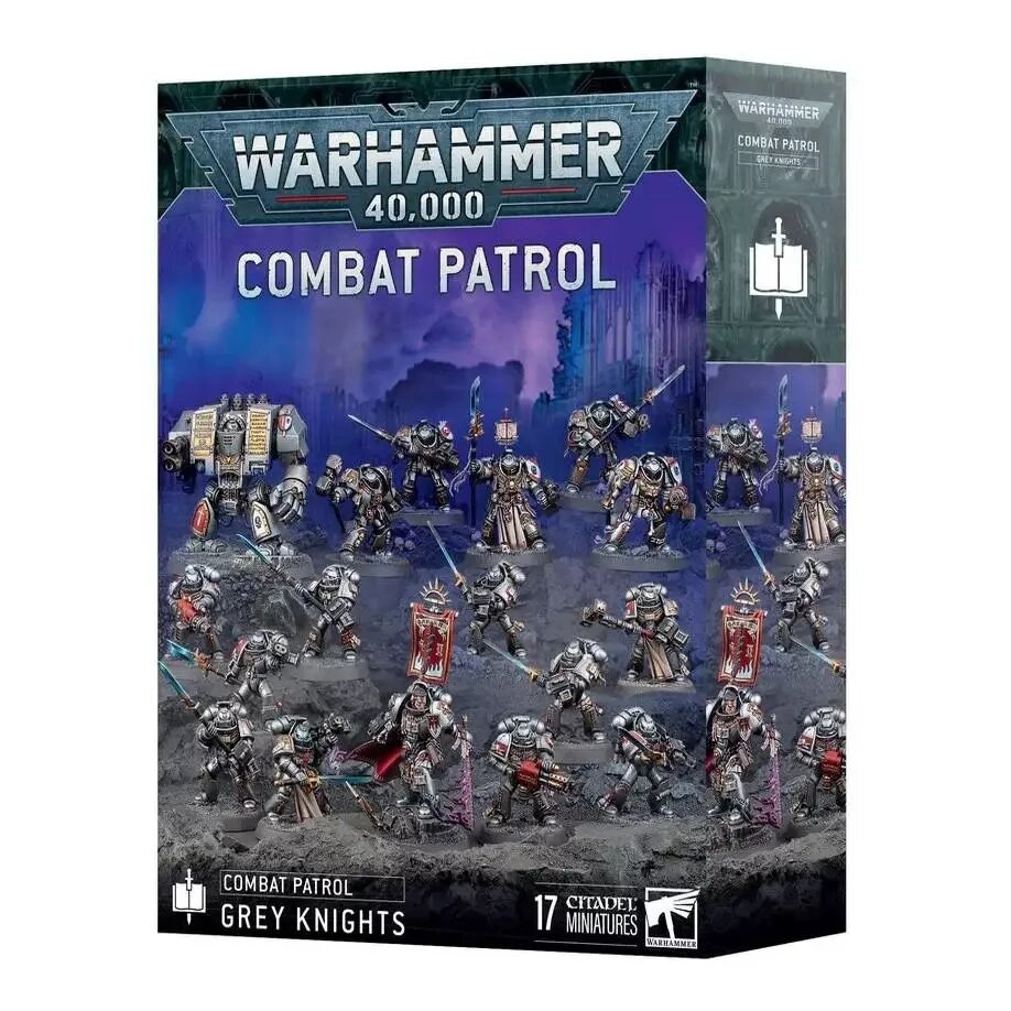Набор пластиковых моделей Warhammer 40000 Combat Patrol: Grey Knights new
