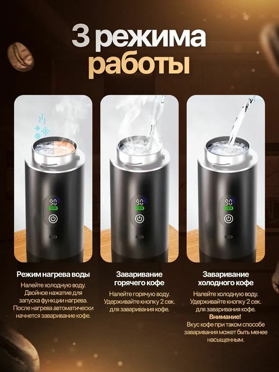 Портативная кофемашина капсульная кофеварка