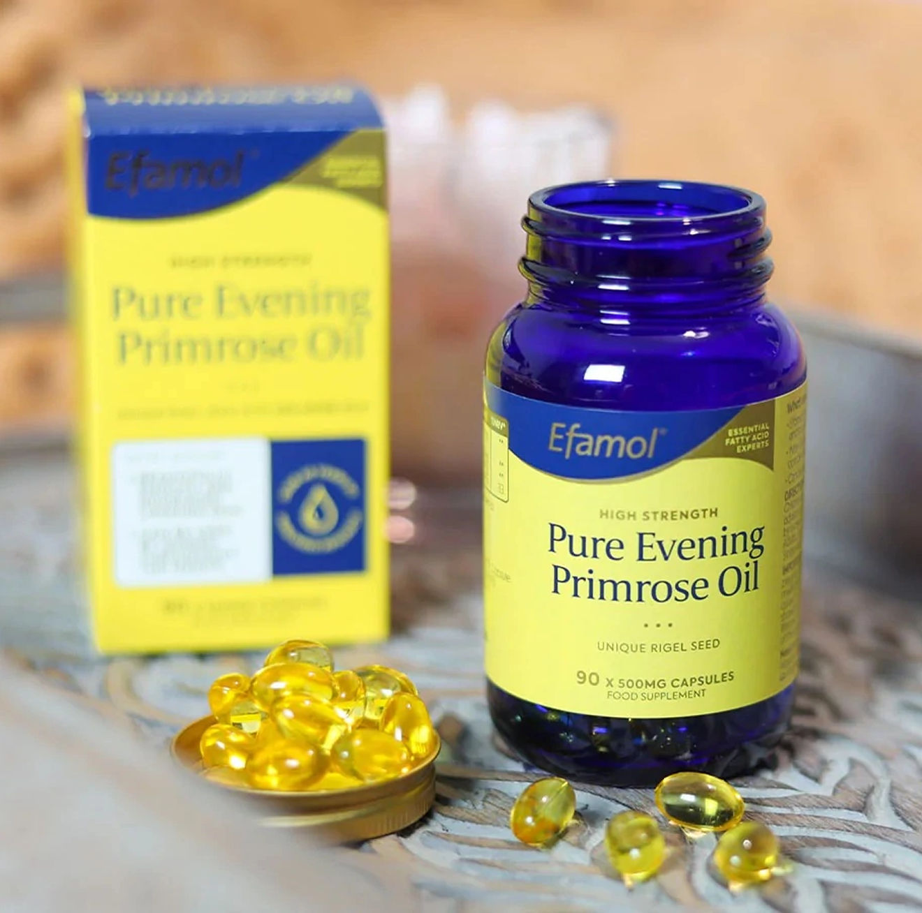 Efamol, Чистое масло примулы вечерней, 1000 мг, 30 капсул, пищевая добавка