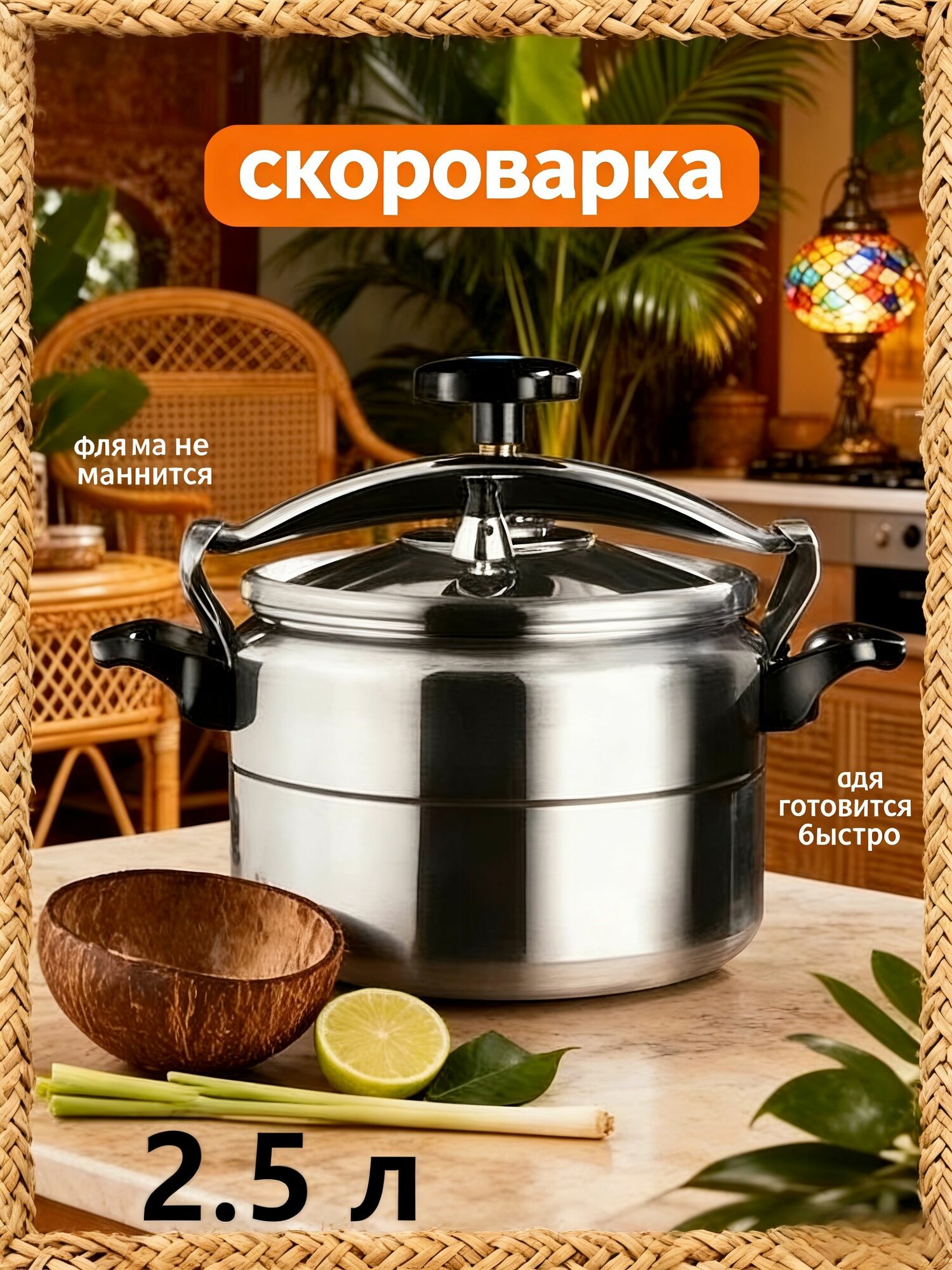 Скороварка - это скороварка, используемая для приготовления пищи. Разные размеры, есть много вариантов