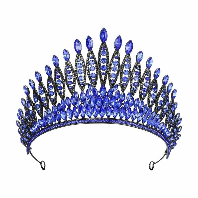 Сверкающая хрустальная тиара для свадьбы и торжественных мероприятий, S12