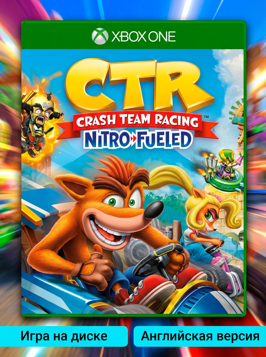 Crash Team Racing Nitro-Fueled (Xbox One, Xbox Series, Английская версия)