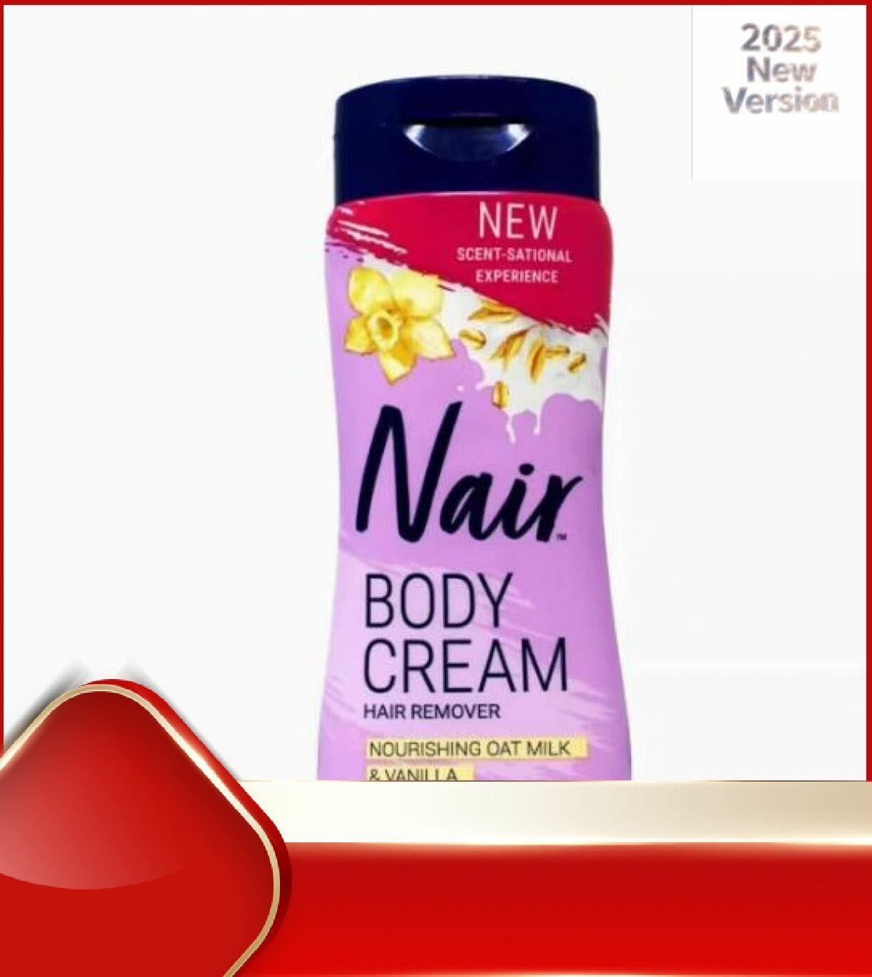 Эксклюзивный крем для депиляции Nair с маслом для детей 255г обеспечивает гладкость кожи в зоне бикини подмышек и интимных областей