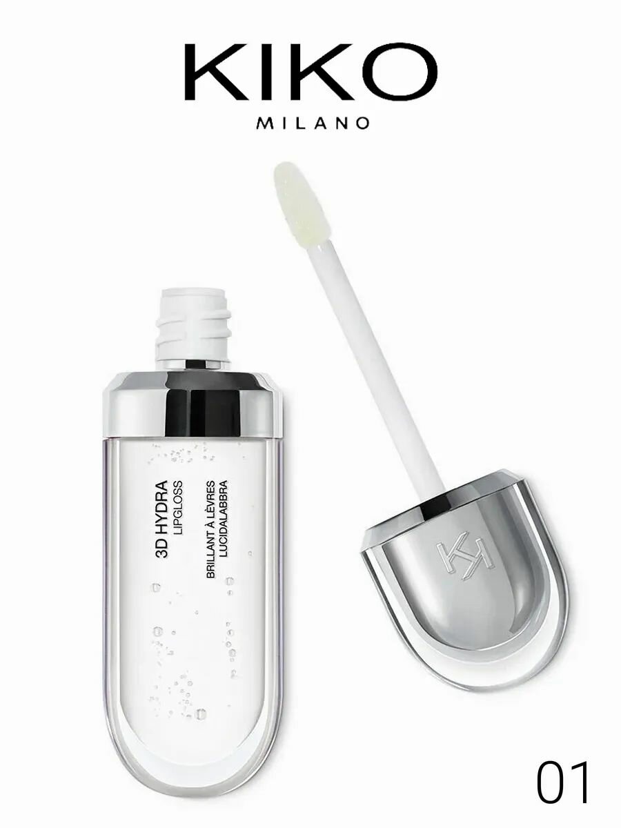 Блеск для губ kiko 3D Hydra Lipgloss 01