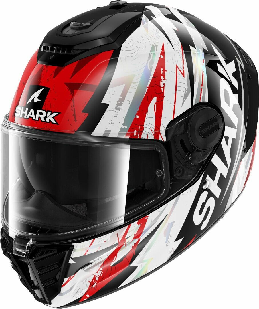 Мотошлем интеграл Shark SPARTAN RS HIBOLT Black/Red/White, XL