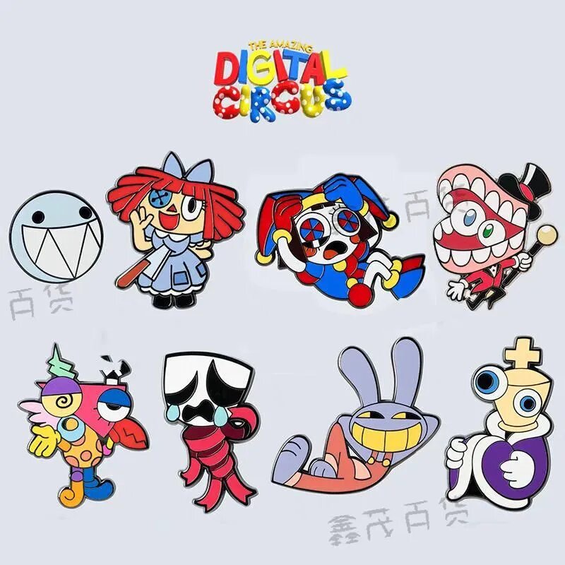 Фигурка The Amazing Digital Circus Зубл Помни Клоун Яркая коллекционная игрушка из смолы — фото 1