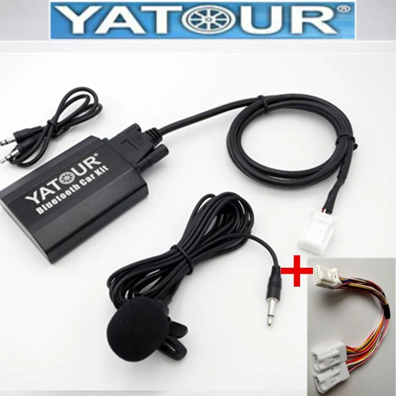 Автомобильный аудио Bluetooth AUX комплект Yatour YTBTK для Toyota Lexus 6 + 6PIN радио с навигационной системой