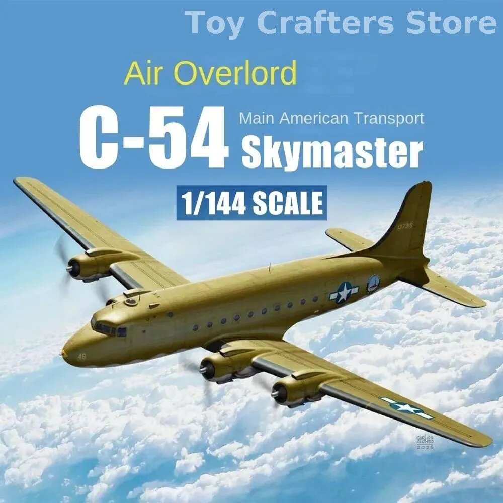 ACADEMY 12652 1/144 ВВС США C-54 Skymaster Набор моделей самолетов