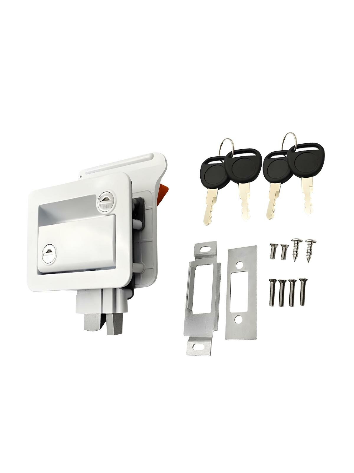 4шт легко монтируемых контейнерных анкеров-стяжек для монтажа на горизонтальных поверхностях