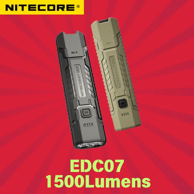 NITECORE EDC07 Фонарик, черный — фото 1