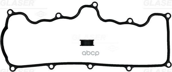 Прокладка клапанной крышки ДВС Opel Astra, Corsa, Kadett 1.5D, TD, 1.7D, TD 87-, Vectra 1.7TD 90- GLASER арт. X0791801