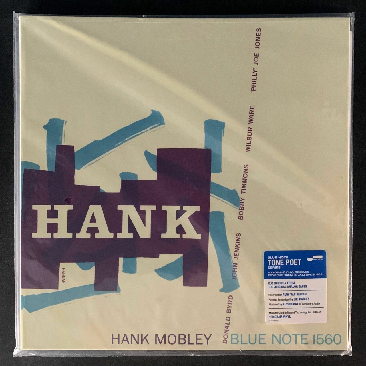Hank Mobley Sextet - Hank (Blue Note Tone Poet Series) (Виниловая пластинка, LP)