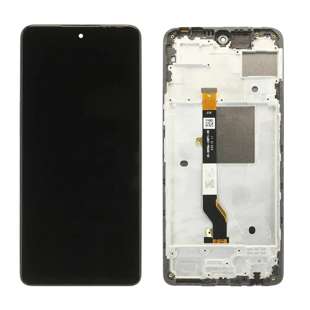 Дисплей(экран) для Tecno Pova 5 Pro 5G LH8n (текно пова 5 про) в сборе с тачскрином рамкой