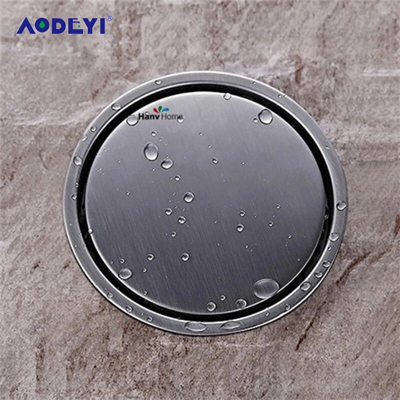 AODEYI 304 круглый слив для пола из нержавеющей стали