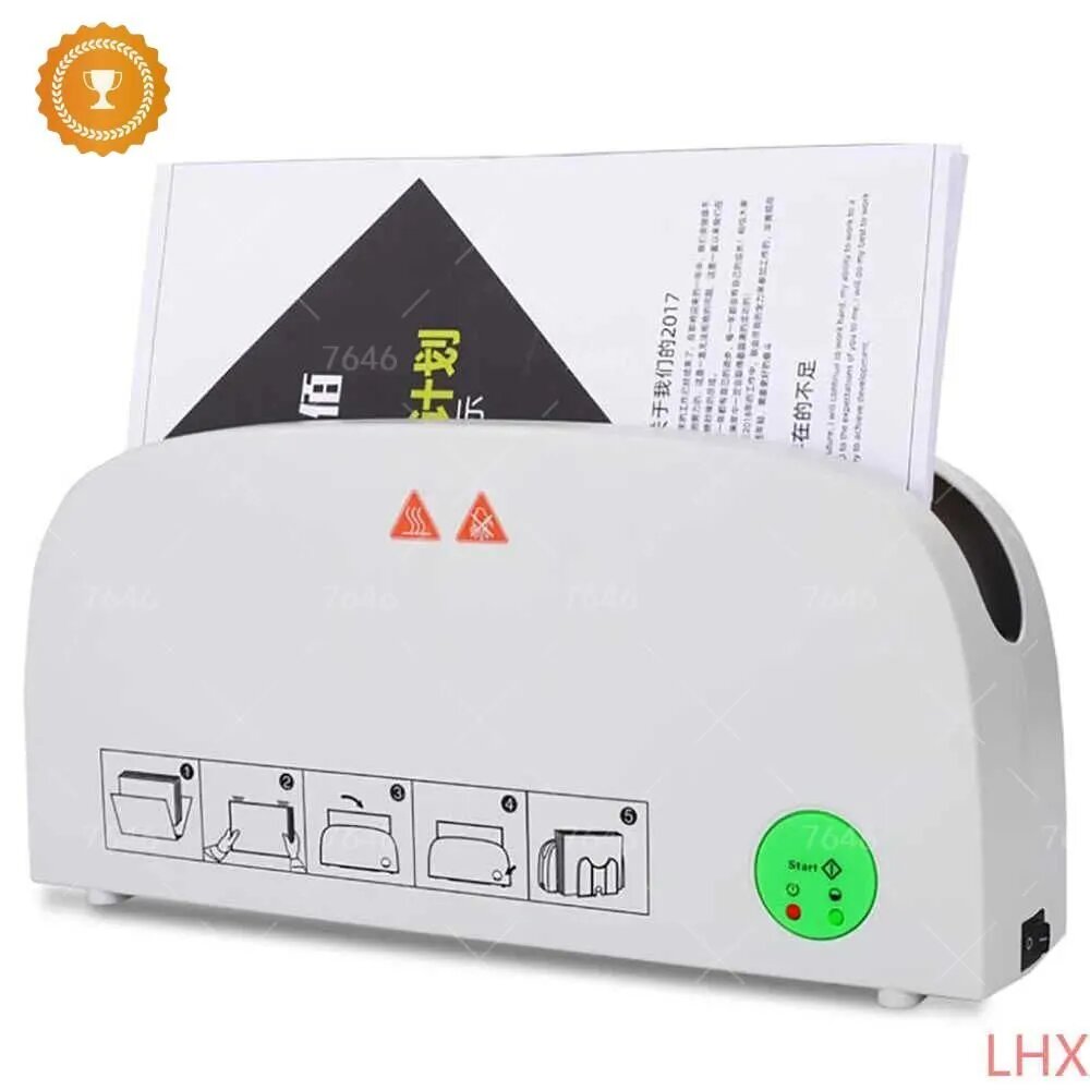 GM Термопереплётчик под термопапки (Толщина переплета 33 мм, 330 листов бумаги формата А4)