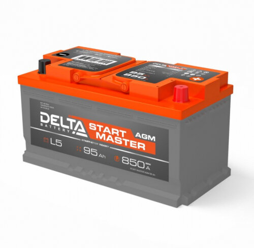 Автомобильный аккумулятор Delta Battery DELTA START MASTER 95 Ah AGM