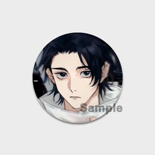 32/44/58 мм аниме ююютсу кайсен, памятные булавки, мультяшная модель, жестяная брошь ручной работы для рюкзака, украшение для одежды, подарок