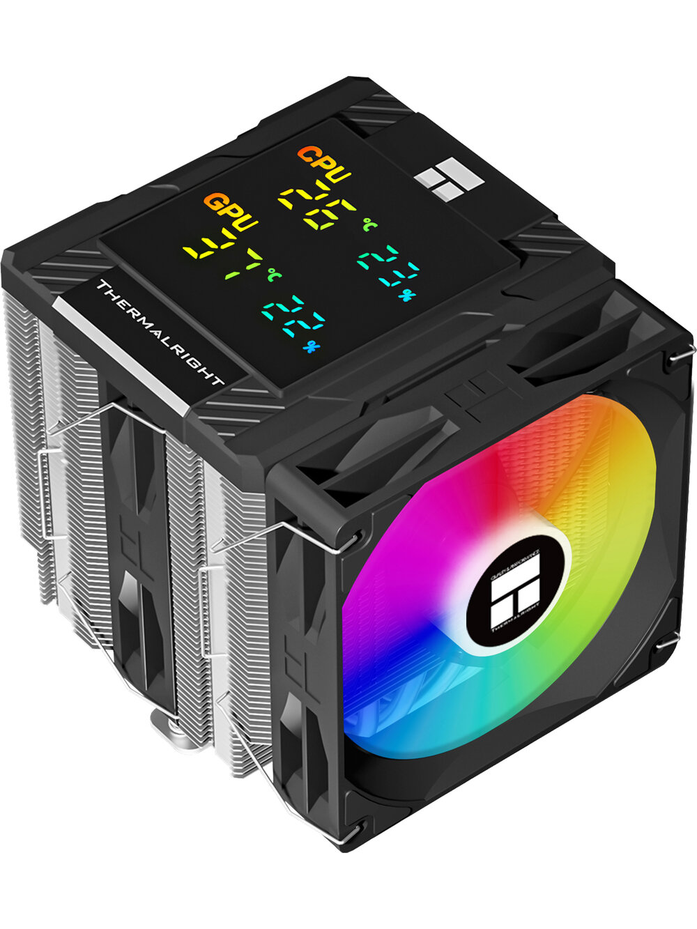 Кулер для процессора THERMALRIGHT Peerless Assassin 120 Digital ARGB Black (PA120-DG-BL-ARGB)