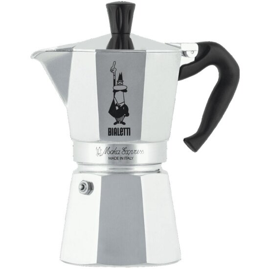 Кофеварка гейзерная Bialetti Moka Express 1163, 6 п.