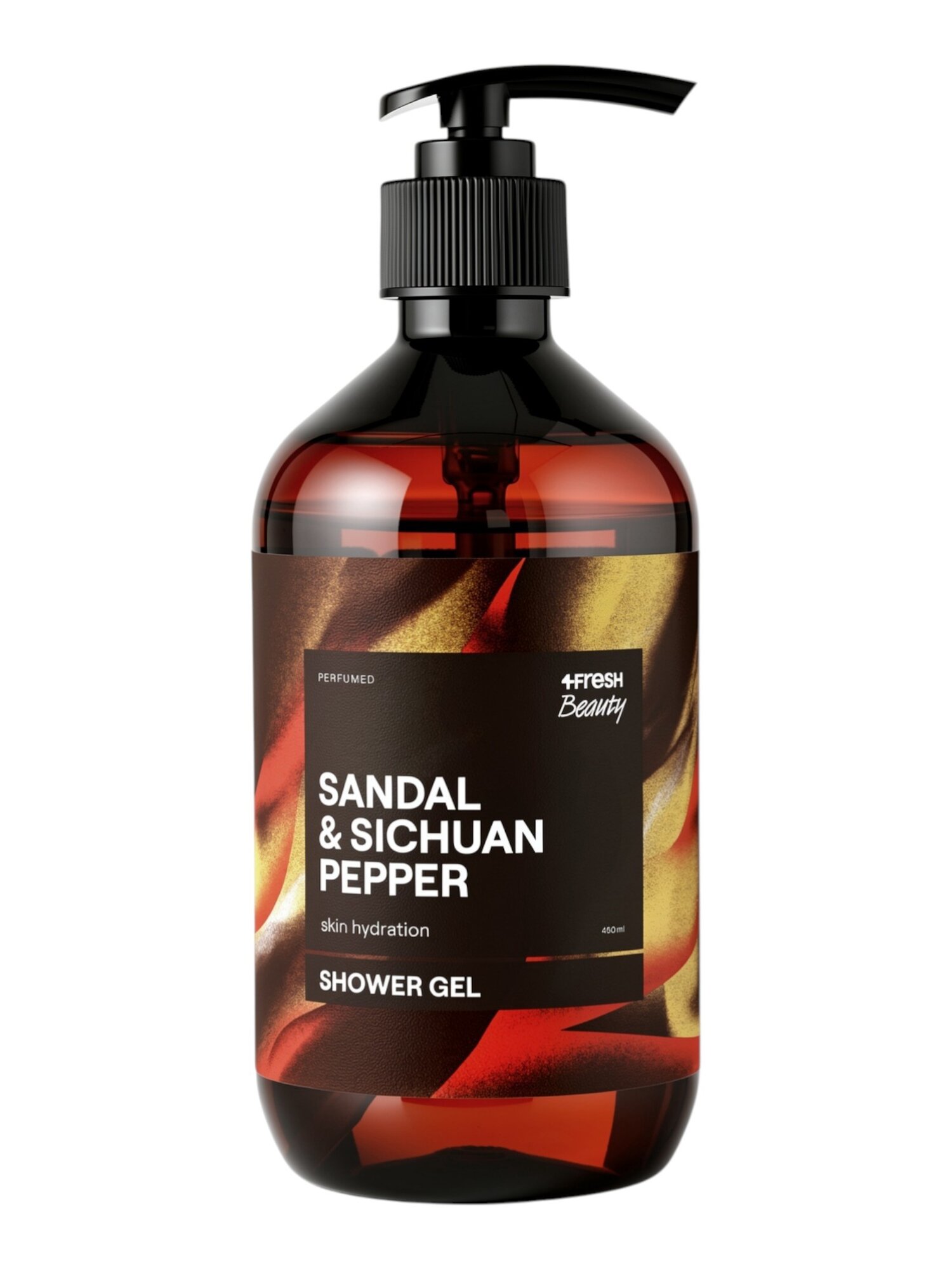 Гель для душа парфюмированный 4FRESH сандал и сычуаньский перец, 450 мл