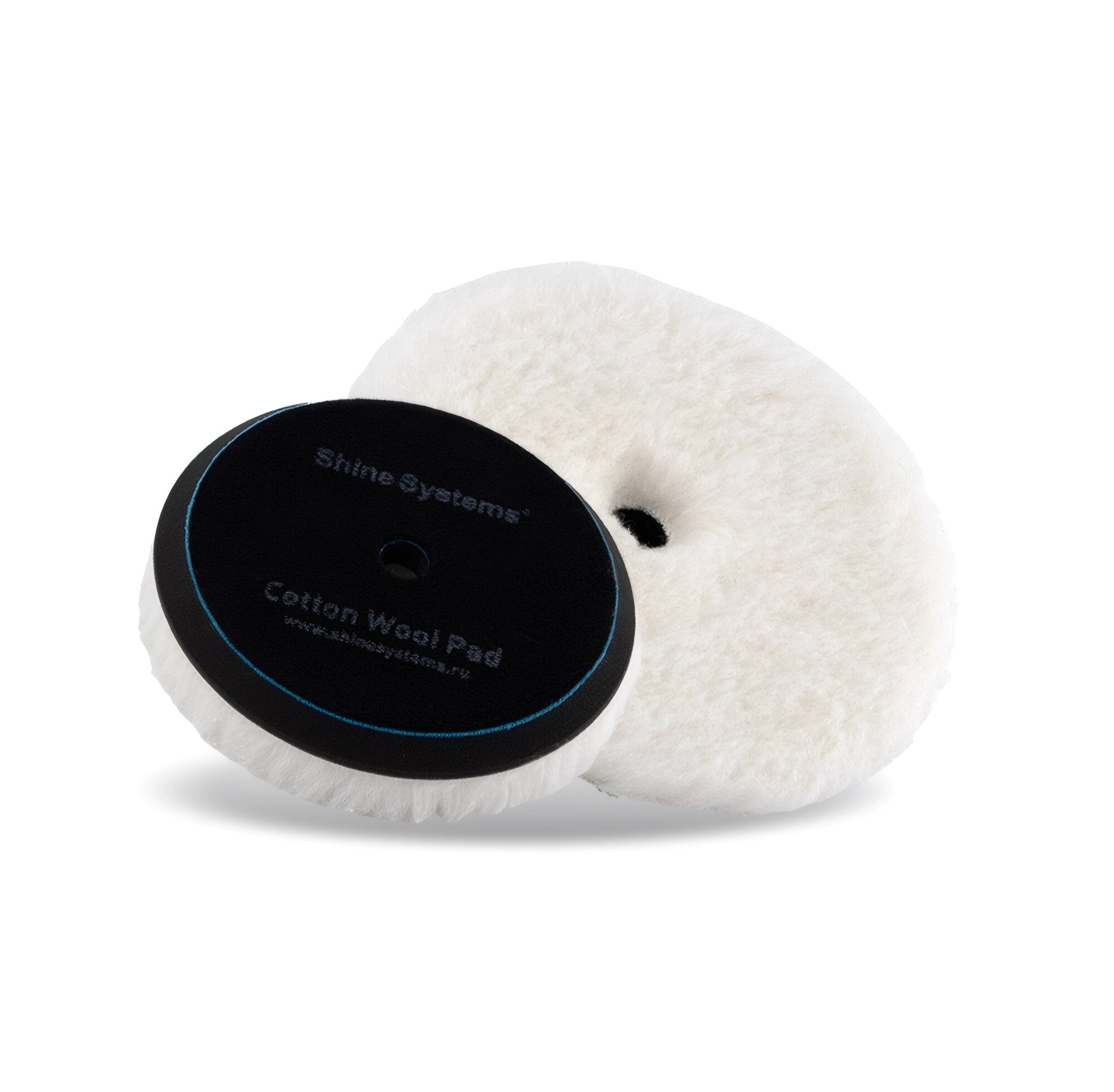 Полировальный круг мех с хлопком, 155 мм Shine S Cotton Wool Pad 155 мм