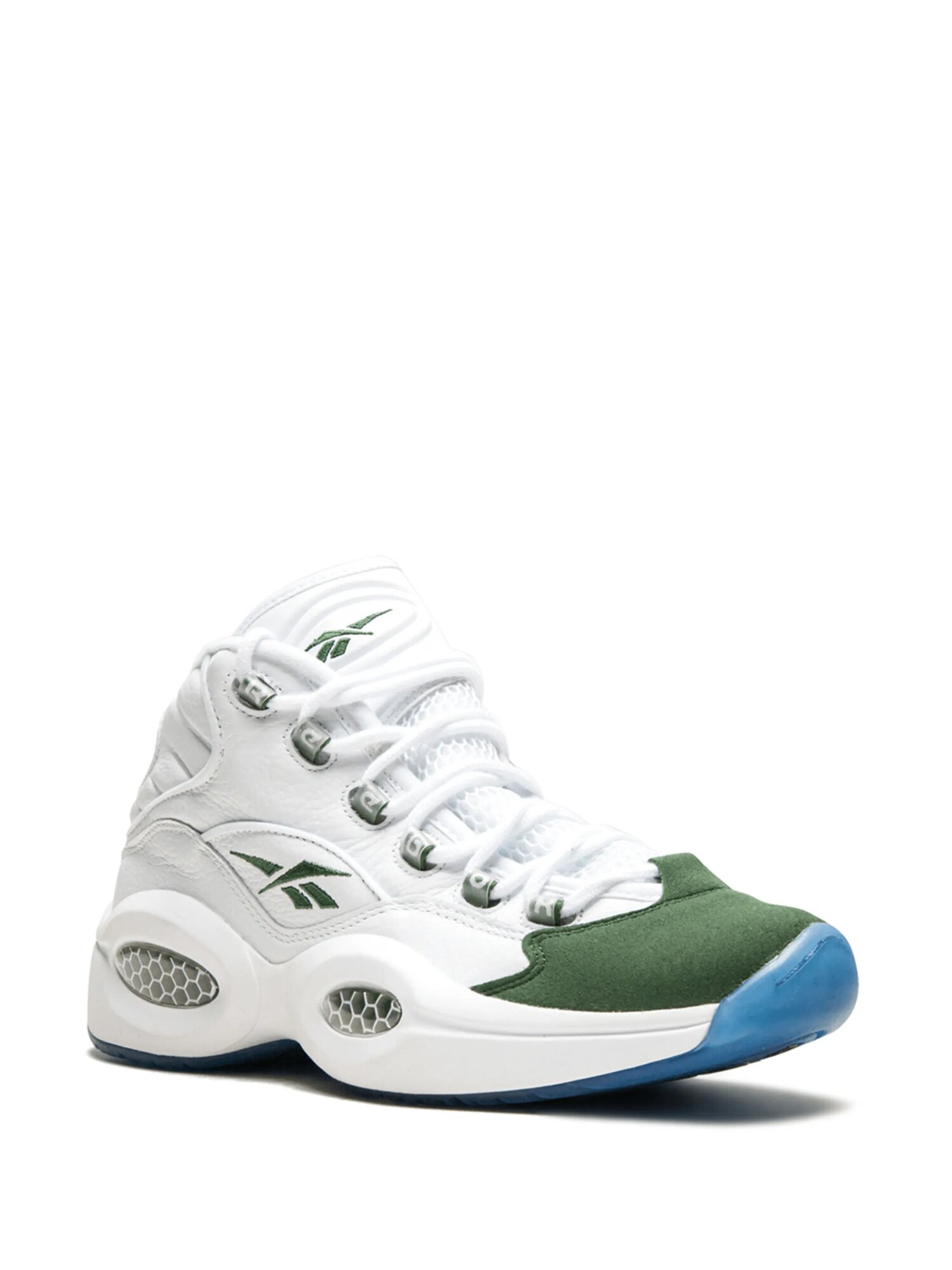 Кроссовки Reebok Question Mid, размер 10,5 US, белый — фото 1