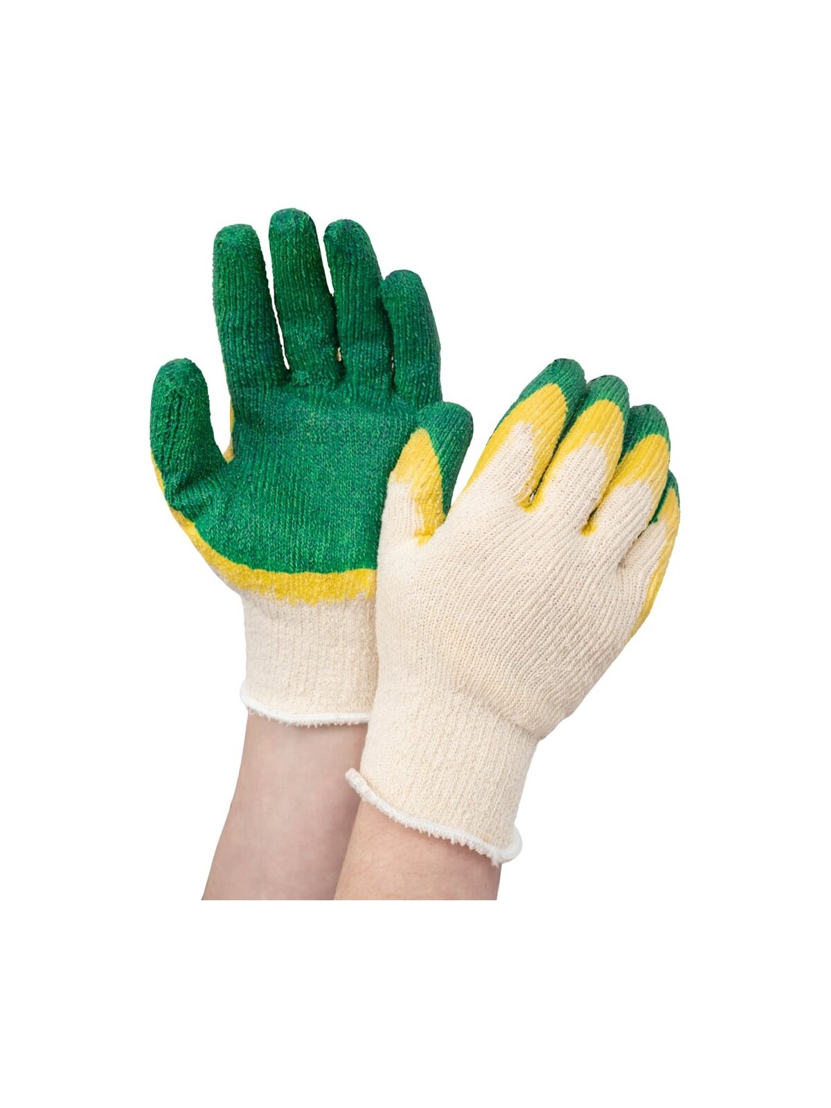 Утепленные перчатки с двойным латексным обливом Gigant, 9 размер, 10 пар GHG-07-1