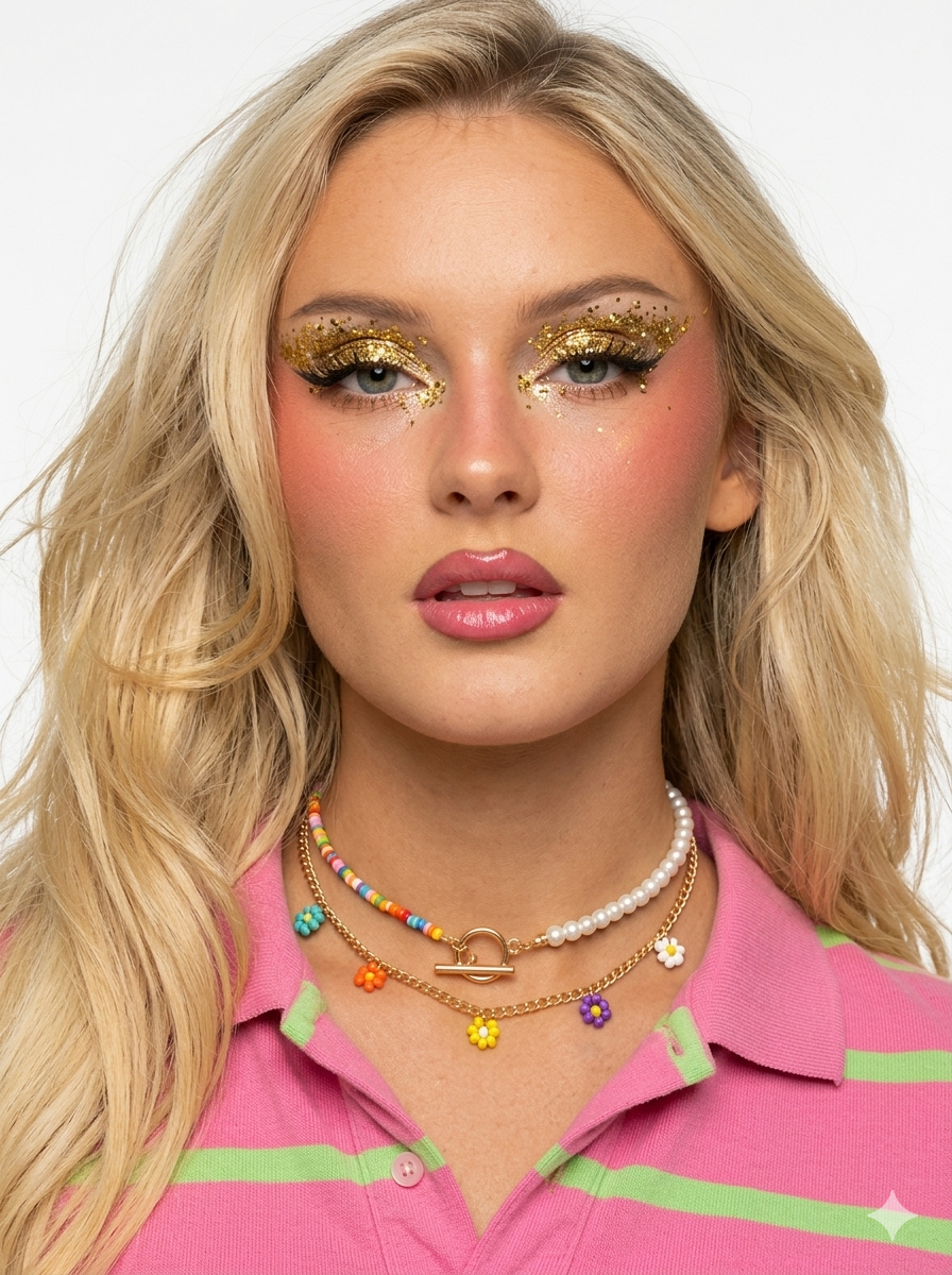 Чокер, бисер