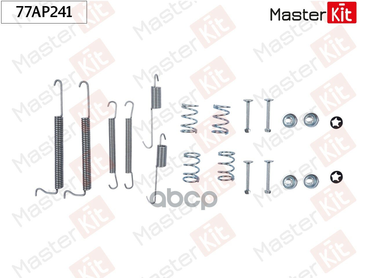 Комплект установочный колодок барабанных opel corsa a tr (s83) 1982 - 1993 MasterKit арт. 77AP241