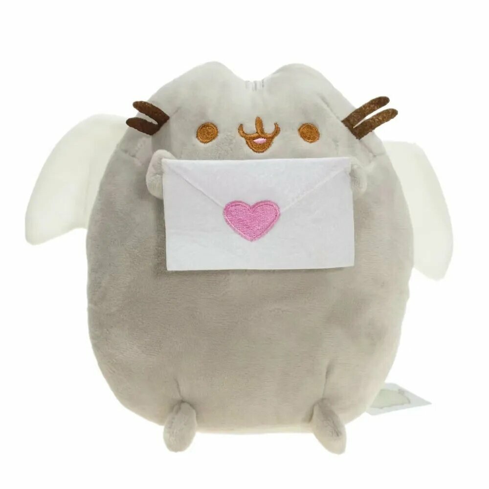 Мягкая игрушка "Pusheen the Cat" (Кот Пушин) с мороженое 15 см