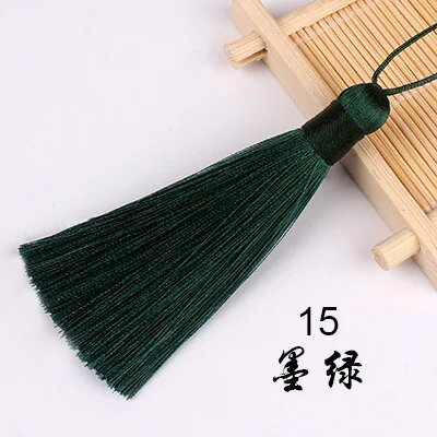 Изумрудные кисточки 8 см, 2 шт.