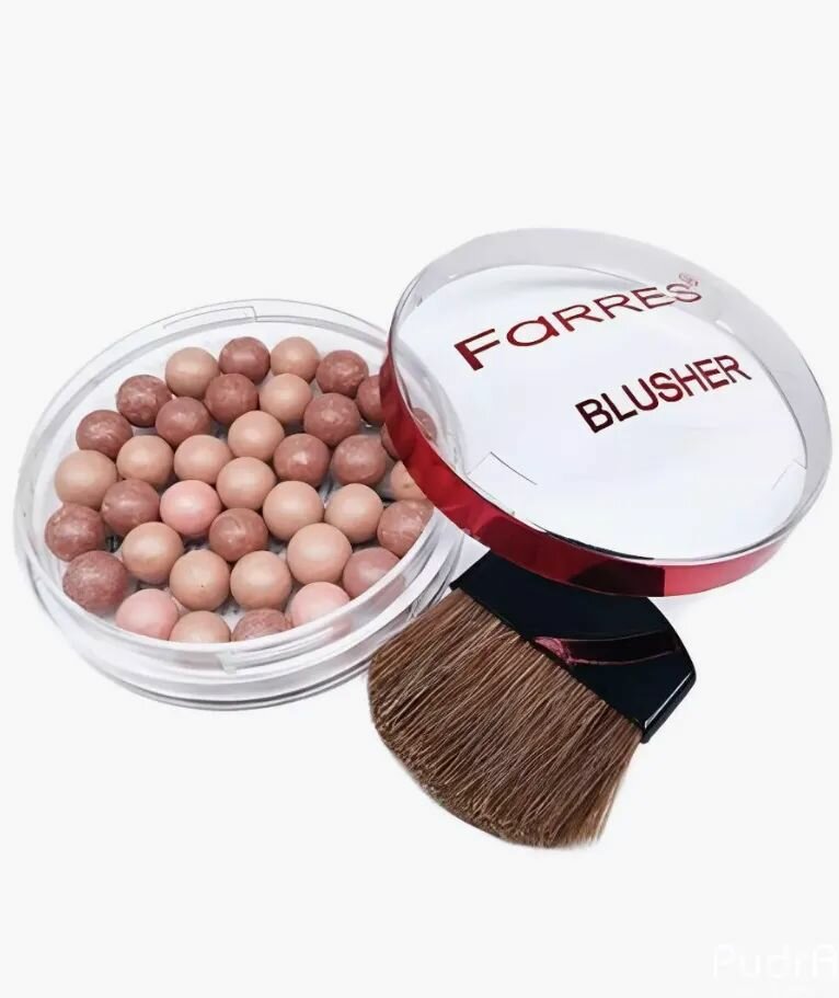 Румяна FARRES шариковые, тон 03 розовый персик